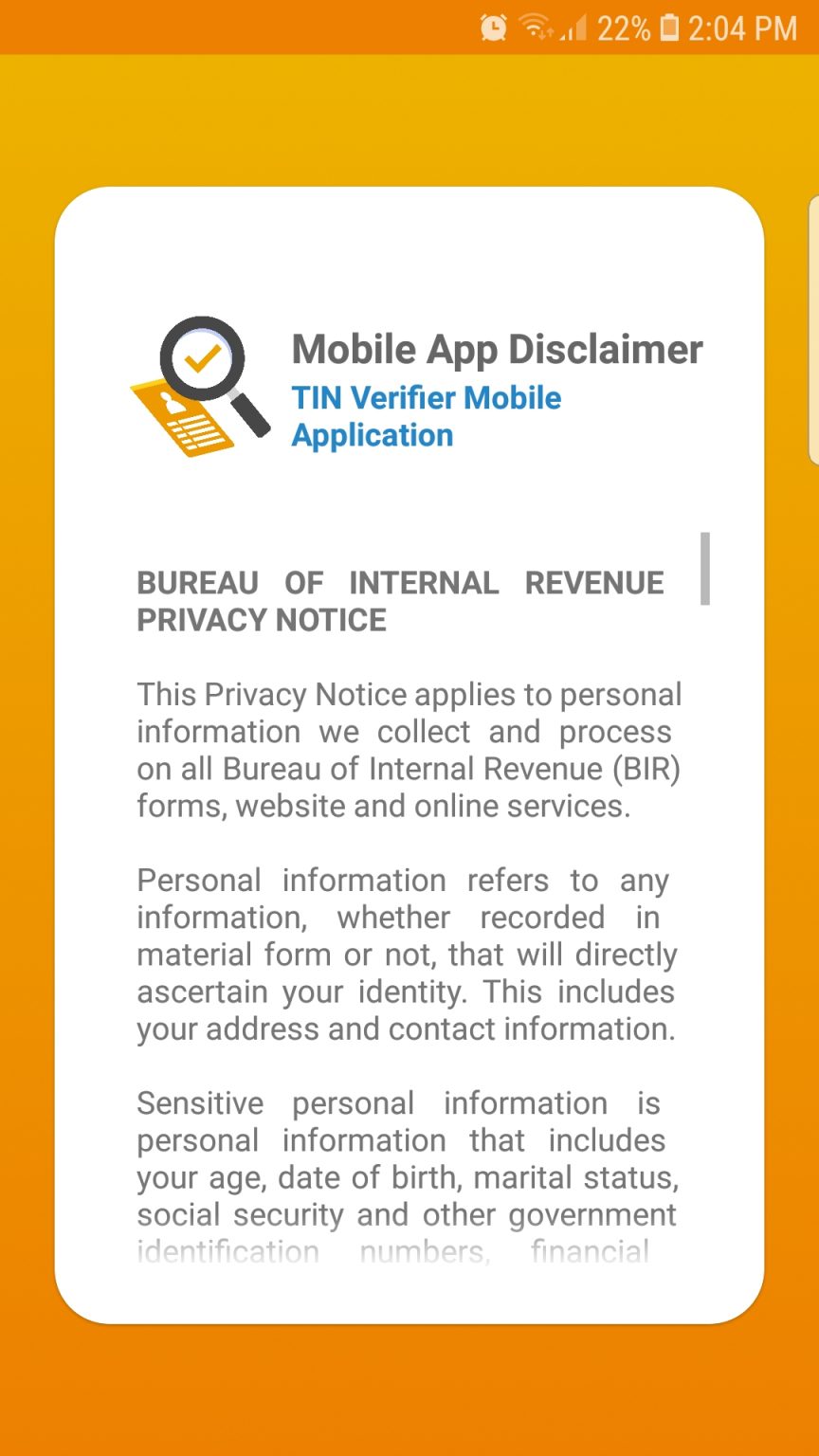 » How to Use the BIR Mobile TIN Verifier App